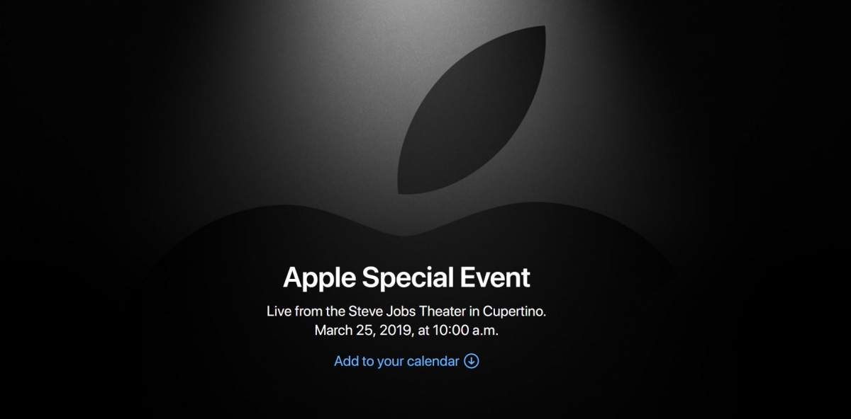 Apple Releases Invites For Special Event On March 25 - MobyGeek.com