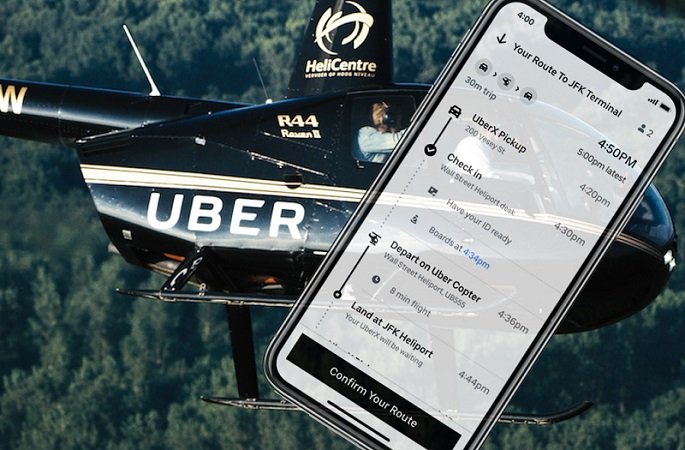 Uber Will Roll Out Its New Helicopter Booking Service This July ...