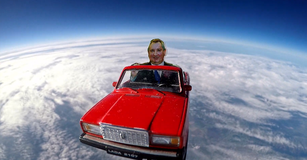 Russia Successfully Launched A Toy Car Into Space To Mock Elon Musk ...