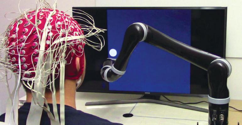 World's First Mind-Controlled Robot Arm Works Without Implant Surgery - MobyGeek.com