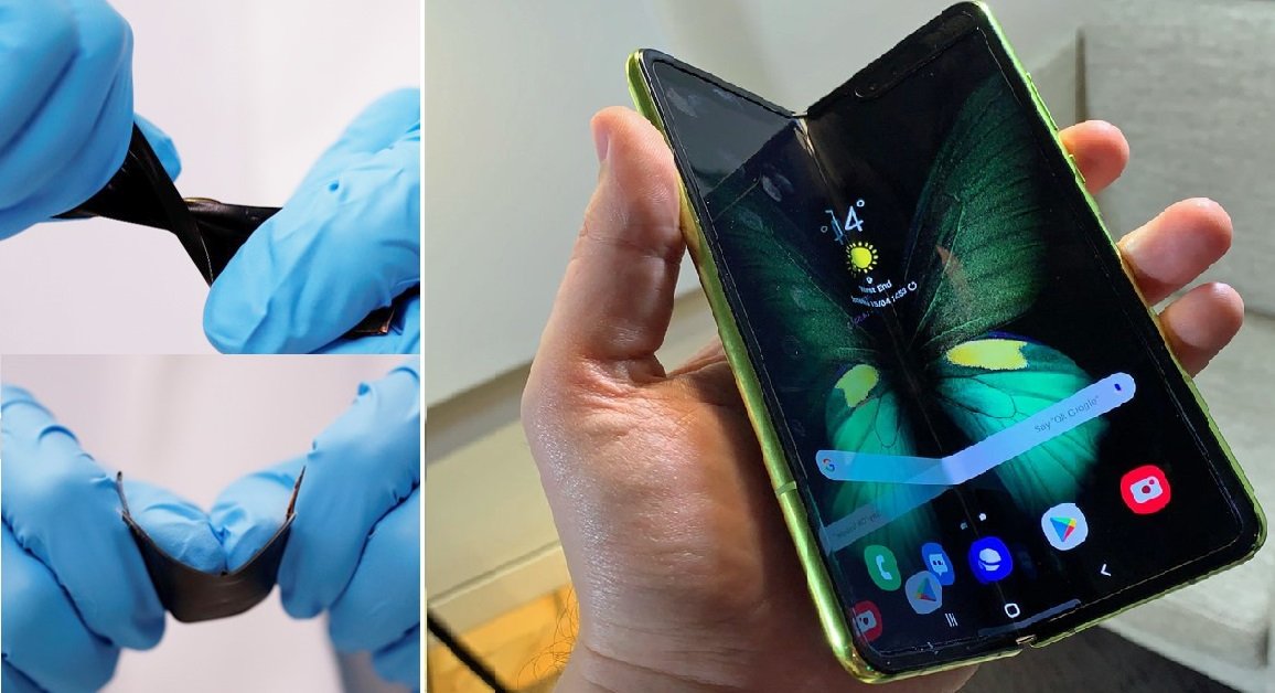 Researchers Developed A Foldable Battery Prototype For Foldable Phones ...