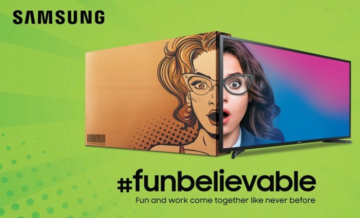 New “Funbelievable” TVs Of Samsung Launched At Rs 12,990 - MobyGeek.com