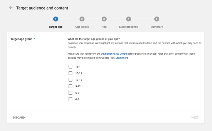 Apps On Google Play Store Must Specify Targeted Age Group - MobyGeek.com