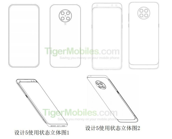 Xiaomi Patents Show New Designs With Slider & Quad Rear Cameras ...