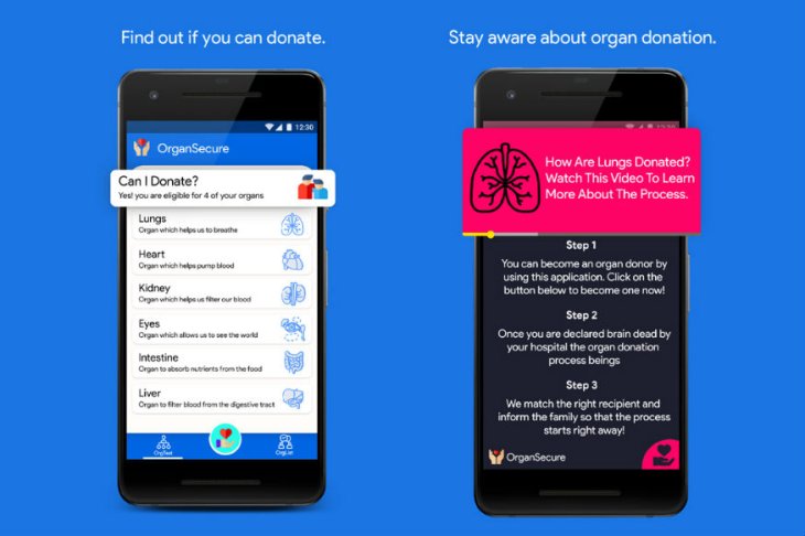 This Indian Student Made An App For Organ Donation - MobyGeek.com