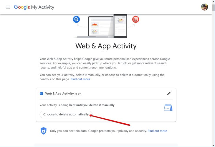 Steps To Delete Your Google Data Automatically - MobyGeek.com Steps To Delete Your Google Data Automatically - MobyGeek.com