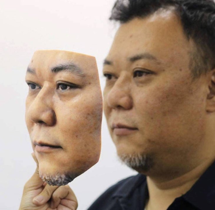 3D Printing Master Makes Realistic Looking Mask That Looks Just Like 3D Printing Master Makes Realistic Looking Mask That Looks Just Like